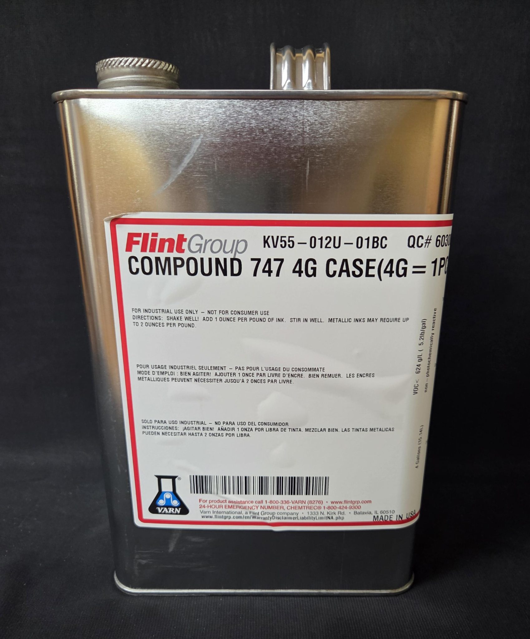 Varn Compound 747- Gallon - Valley Litho Supply Company